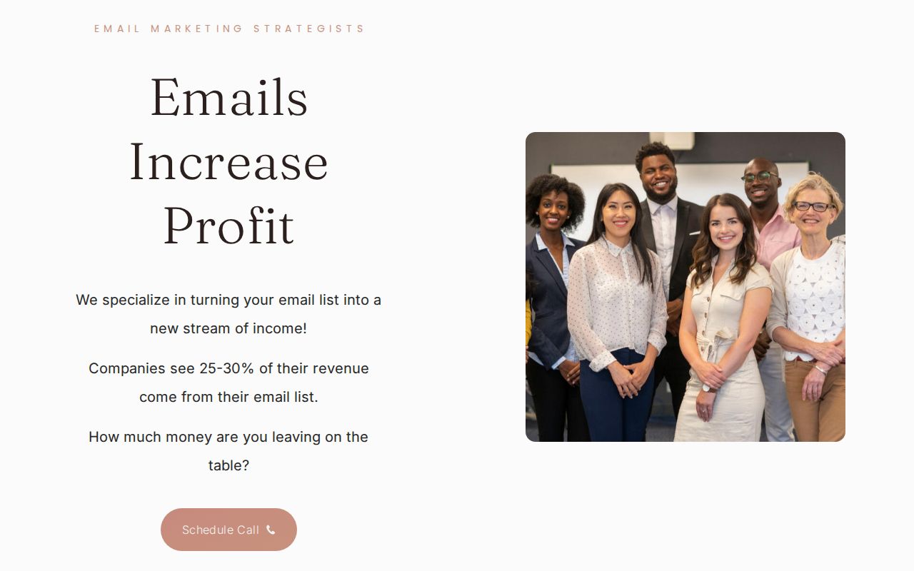 Emails Increase Profit
